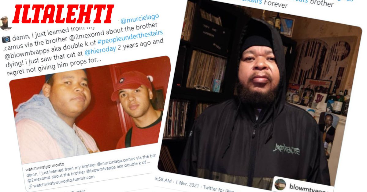 Rap-artisti Double K, 43, on kuollut