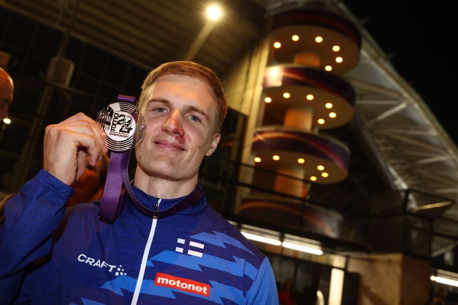 Oliver Helander sai EM-mitalinsa!