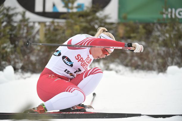 Taivalkosken Suomen cup 2021: Amanda Saari ja moni muu kaatui tappomutkassa