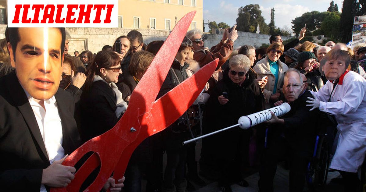 Suomen BKT laski enemmän kuin Kreikan