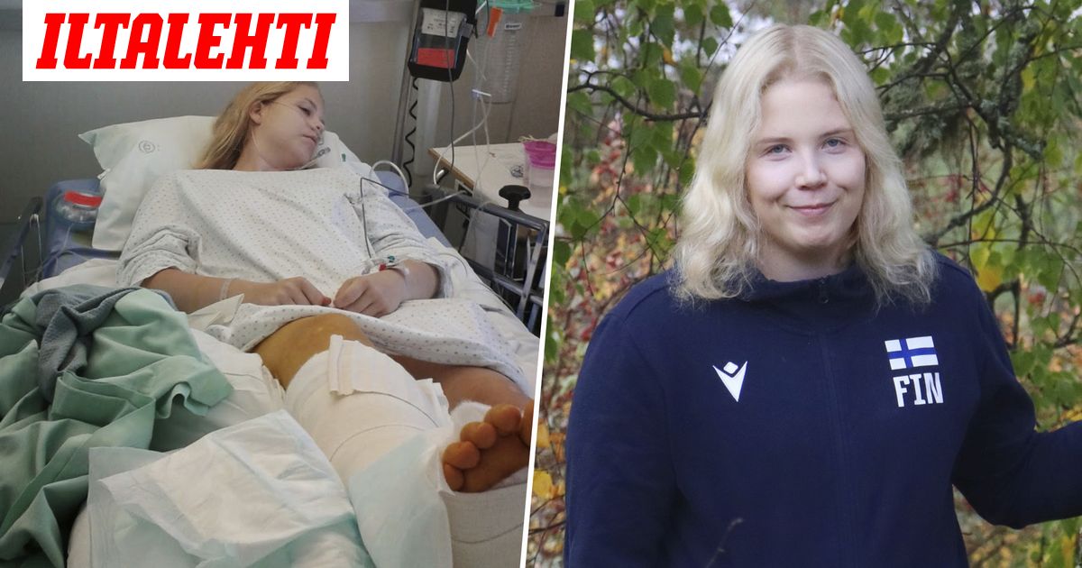 Karoliina tippui viisitoista metriä: ”Tuntui kuin sääri olisi ...