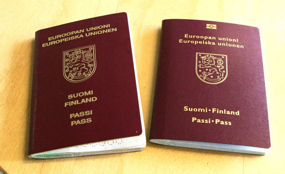 Suomen passi on ranking-listan ykkönen