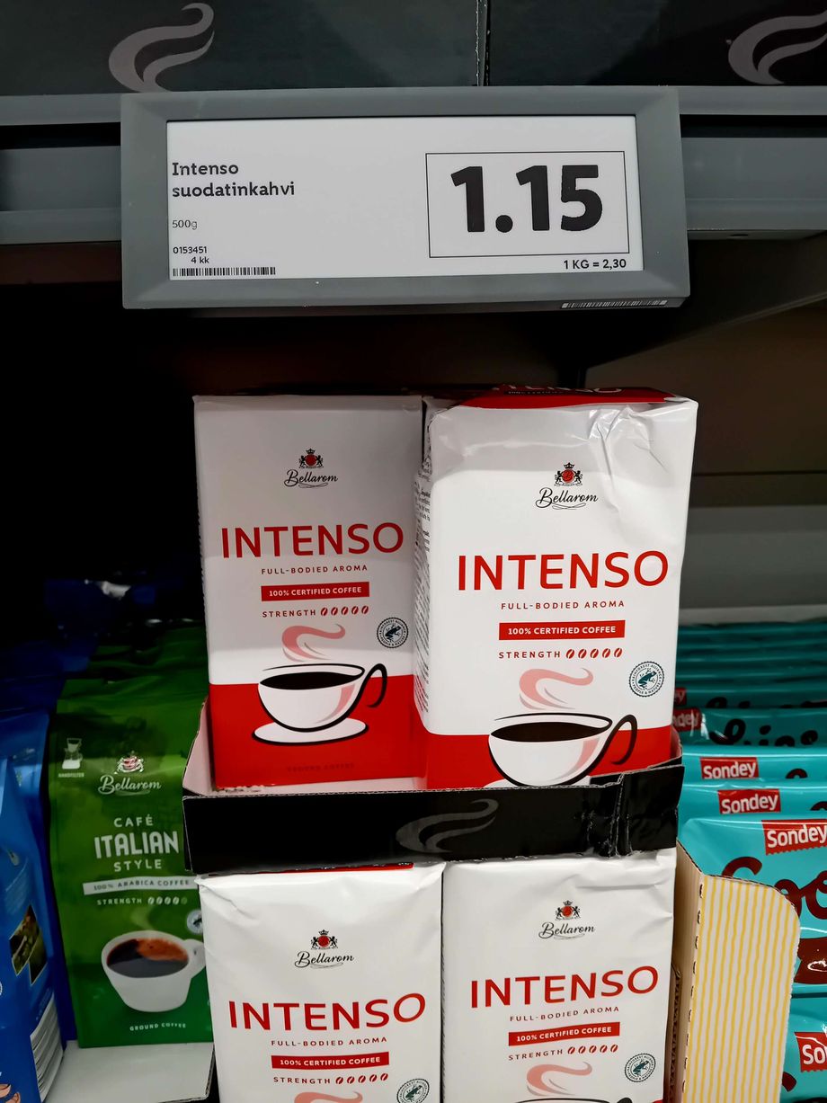 Lidl myy kahvipakettia 1,15 eurolla – ”Ei se meille kannattavaa ole”