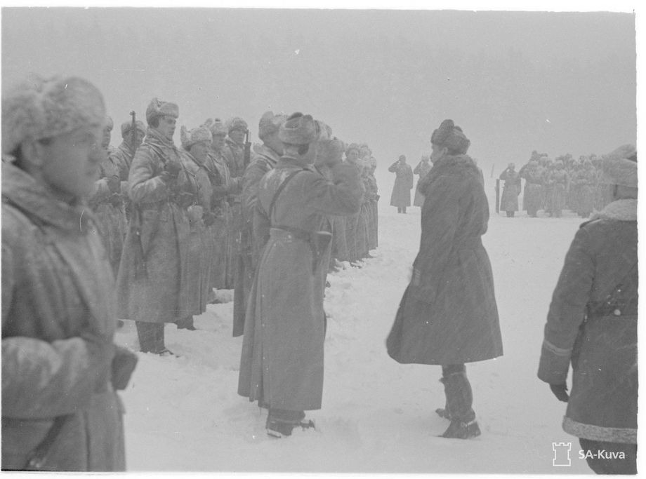 Mannerheim vieraili Harparskog-linjalla
