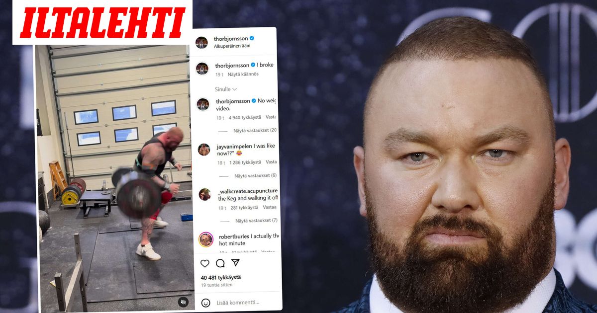 200 kilon paino rysähti niskaan – Nyt lihaskimppu julkaisi kuvan selästään