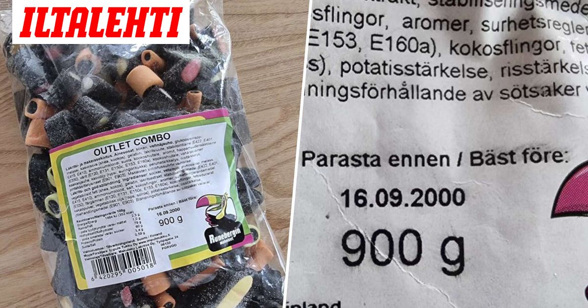 Miina, 14, osti ABC:lta lakua, jonka päiväysmerkintä meni umpeen lähes ...