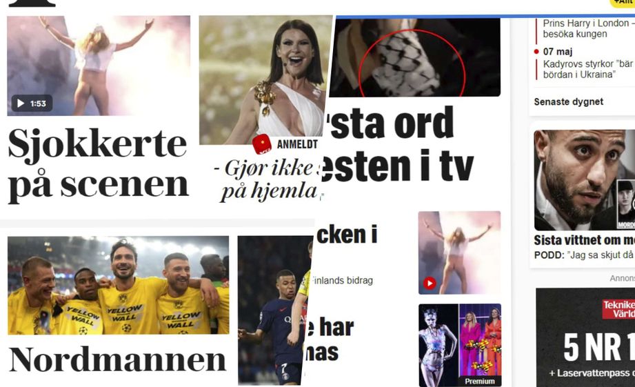 Windows95manin paljas peppu ilmestyi eurooppalaisten lehtien etusivuille