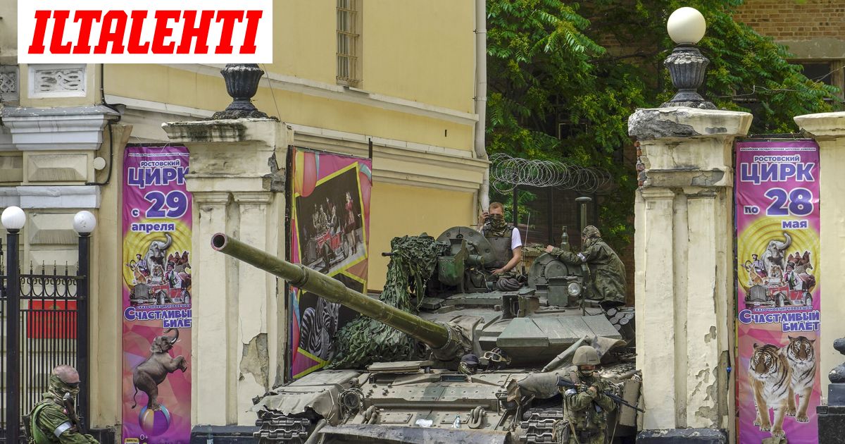 Näin etenivät Wagnerin kapinan 36 tuntia