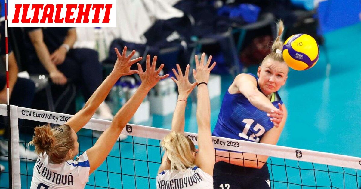 Lentopallonaisten EM-kisoille tyly alku