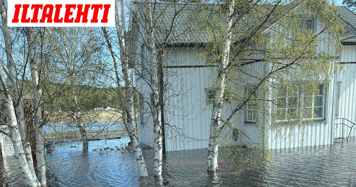 Länsi-Lapissa pahin tulva 50 vuoteen