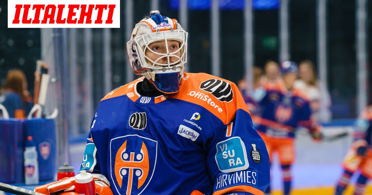 Haukiputaan Vilho Heikkinen torjui nollapelin Tapparan maalilla.