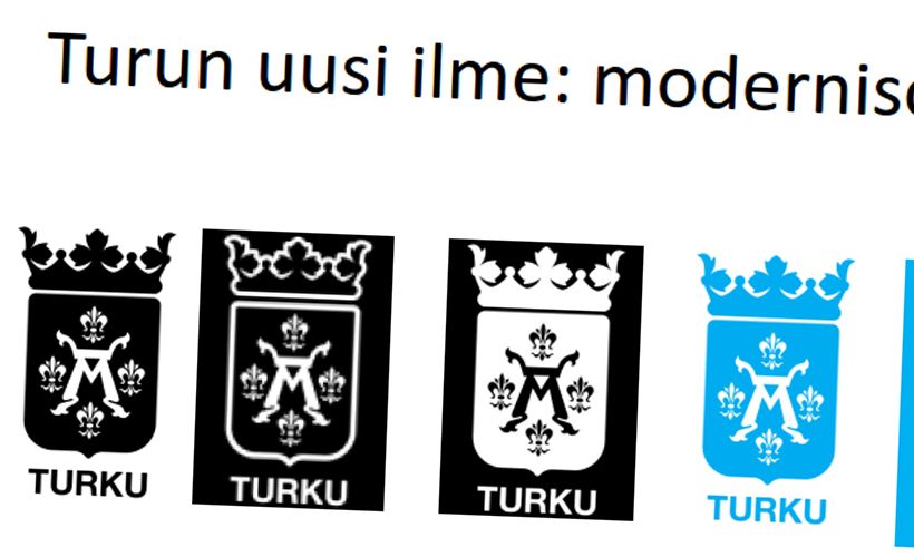 Turku uusi vaakunalogonsa - kaupungin asiantuntija raivostui