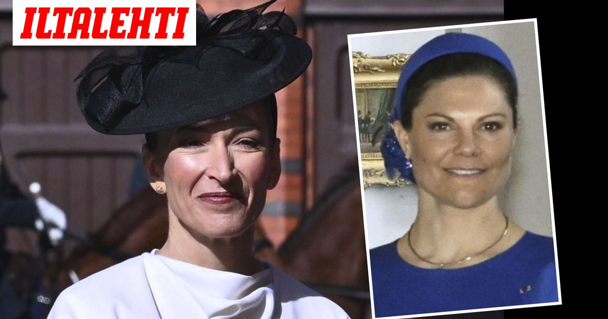 Prinsessa Victoria ja Suzanne Innes-Stubb sädehtivät Suomen väreissä ...