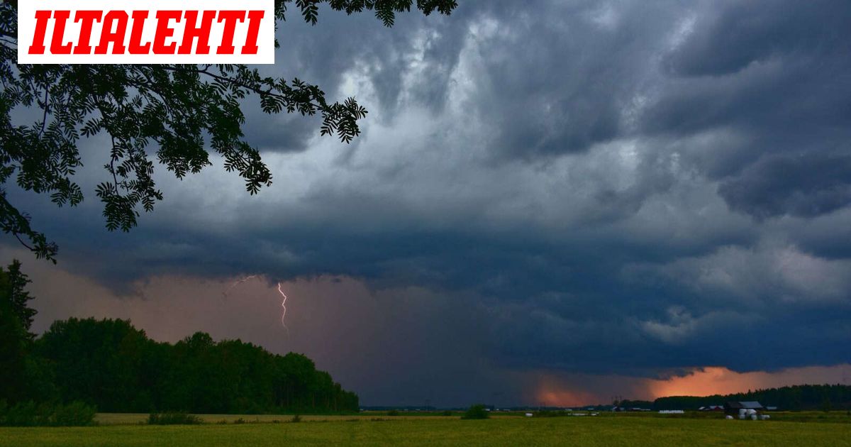Ukkonen voi yllättää