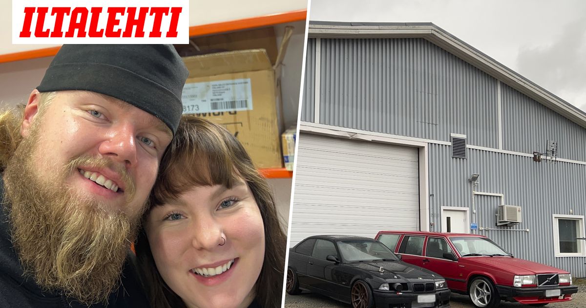 Aatu, 24, ja Jenni, 23, ostivat 330 neliön teollisuushallin: "Nyt ...