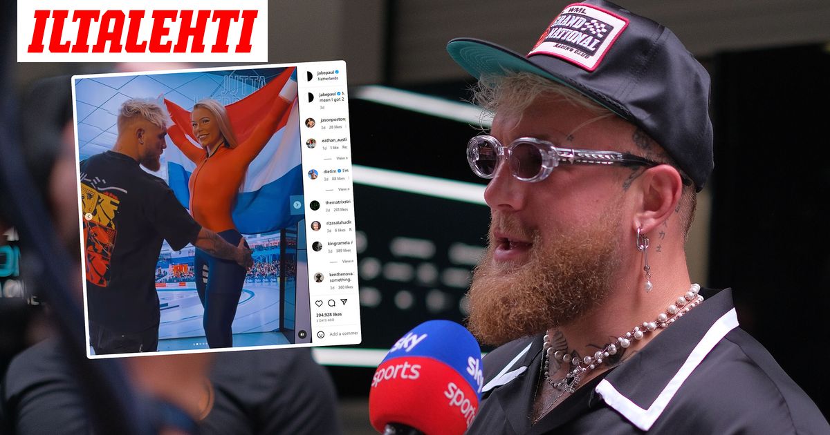 Jake Paul kouri takapuolta – Näin vieressä seissyt tyttöystävä reagoi