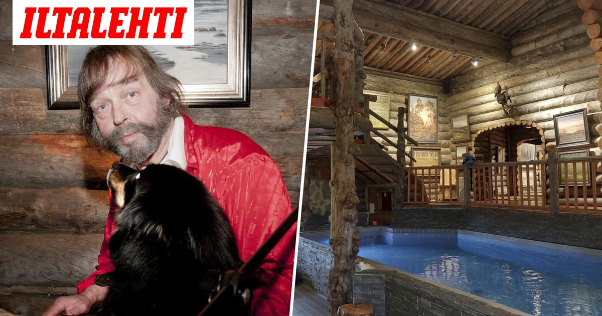 Veli Koljonen myy ennennäkemätöntä hirsilinnaa Muoniossa