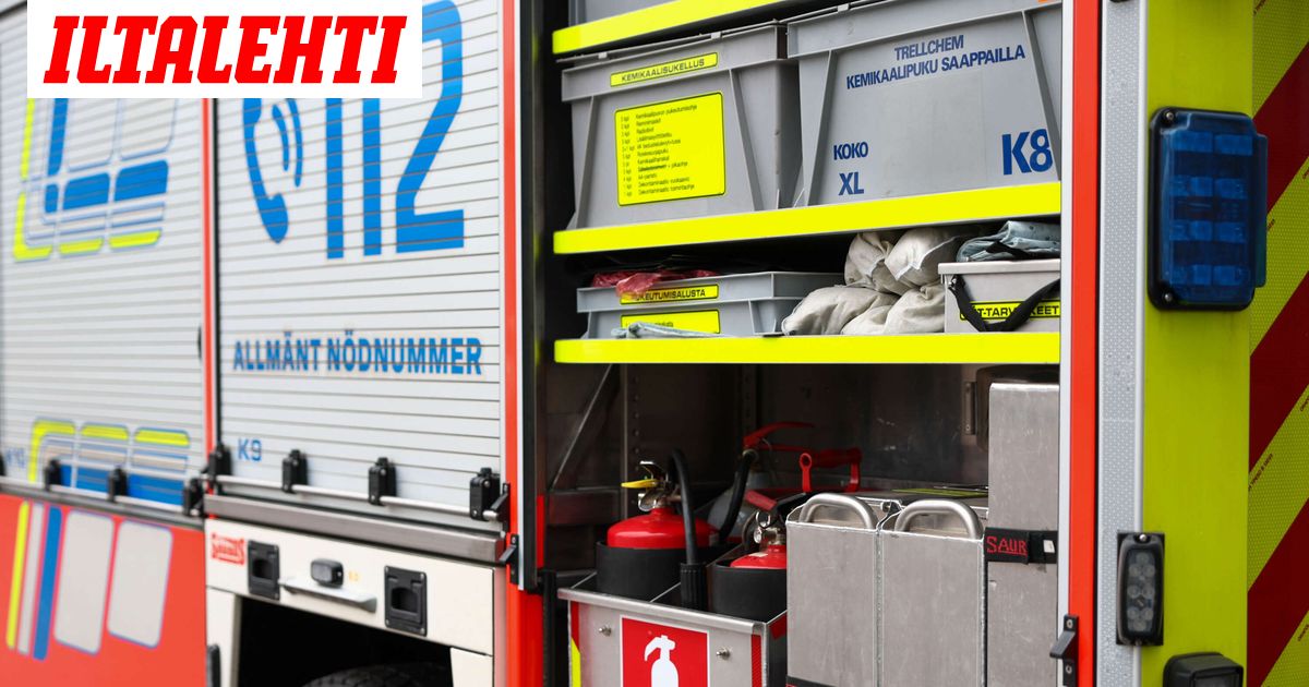 Omakotitalo syttyi tuleen Nurmijärvellä