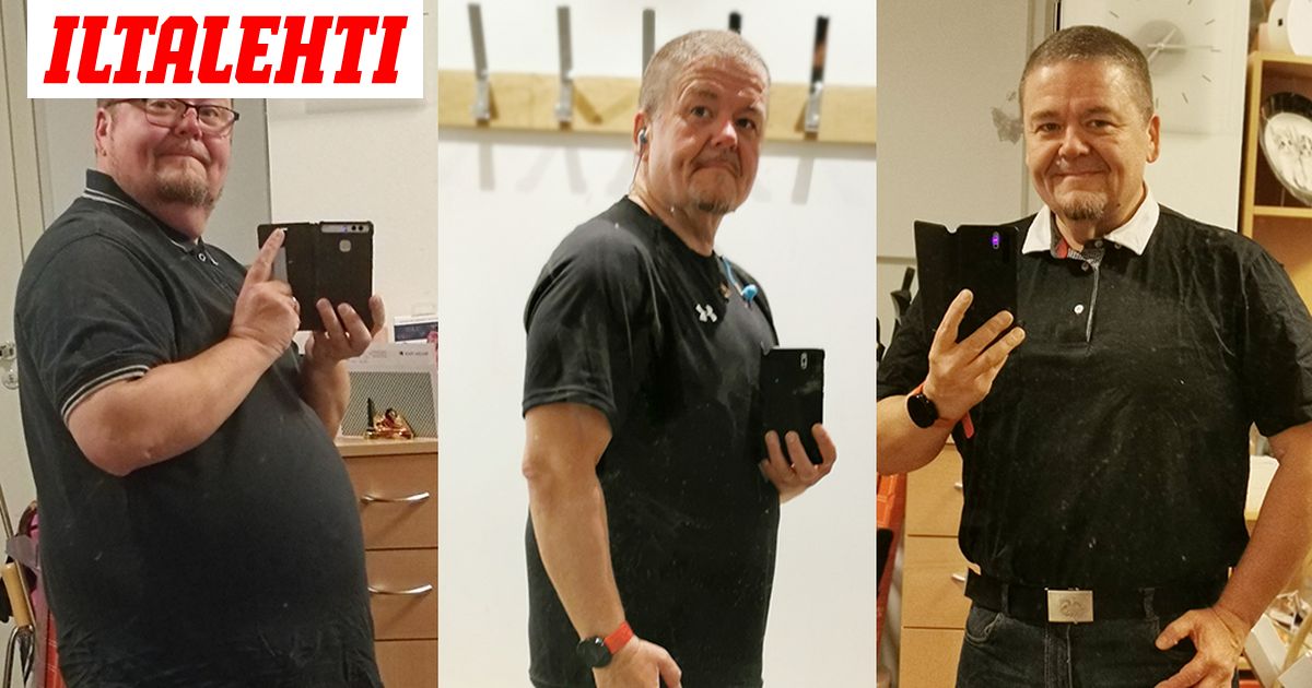 Petri Ukkonen laihtui yli 40 kiloa – mieskunto parani merkittävästi