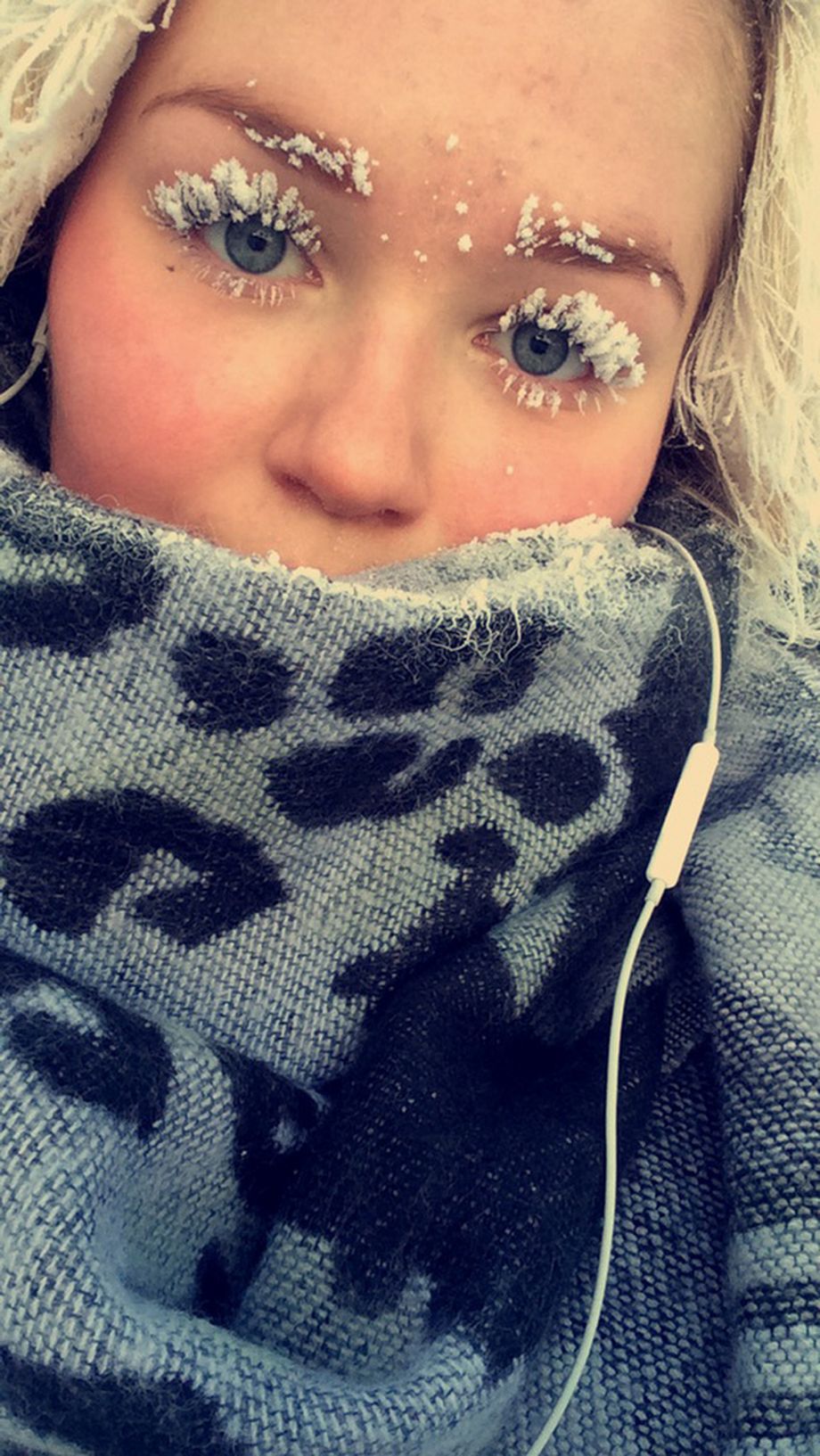 Ripset huurussa, parta jäässä - Lukijoiden jäätävät pakkasnaamakuvat