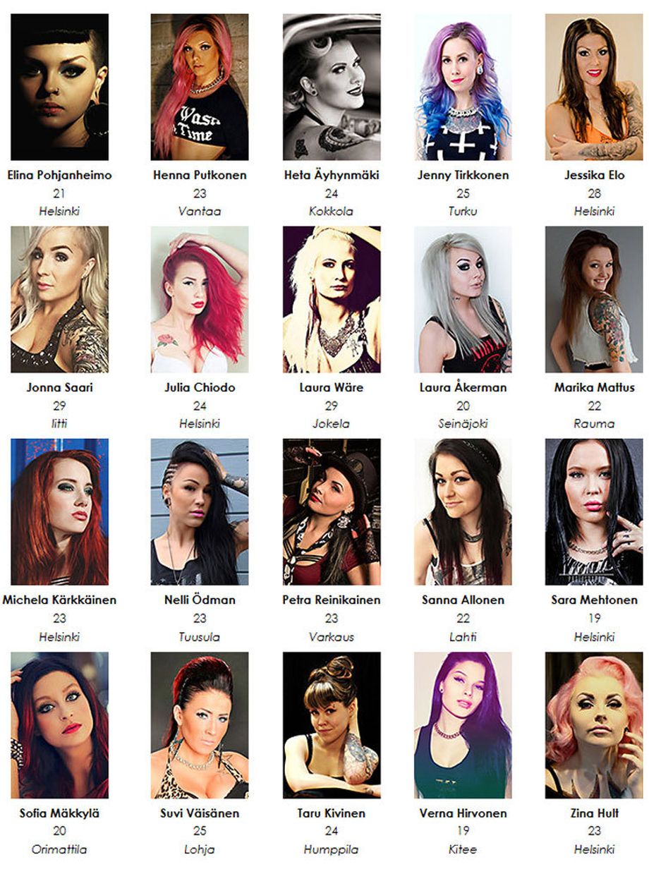Yksi heistä on uusi Miss Rock