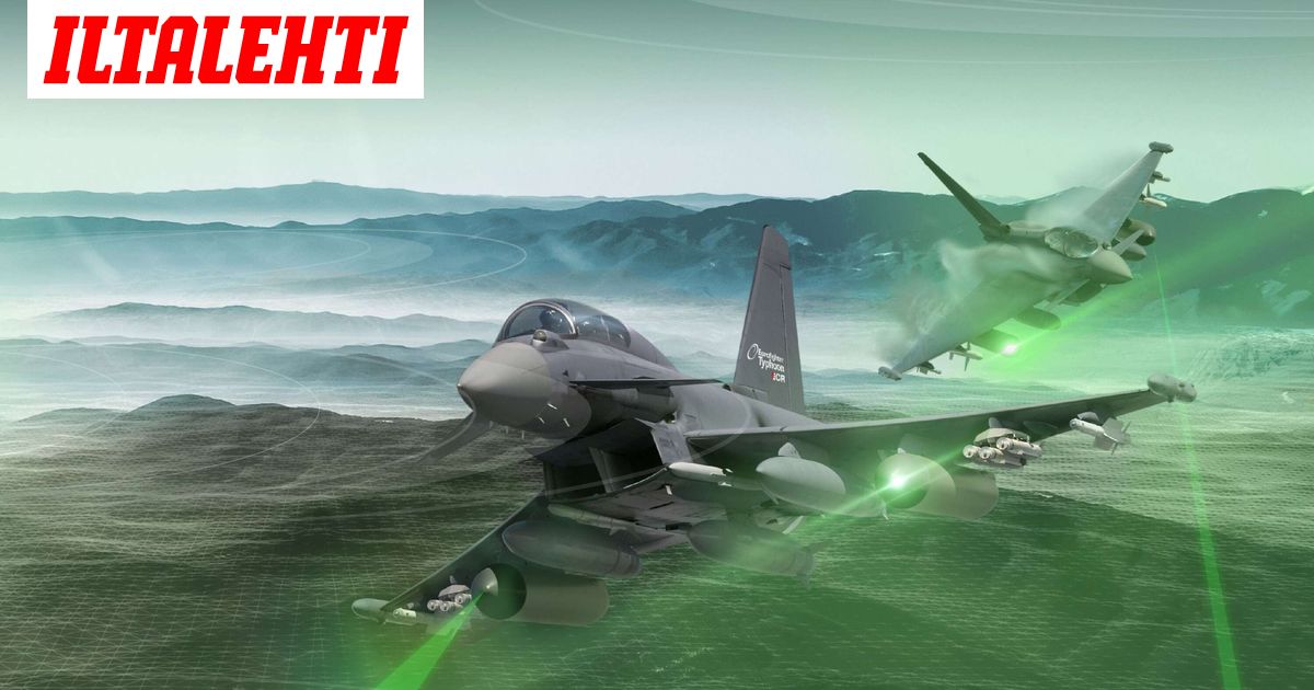 Eurofighter-hävittäjän tulevasta elektronisen sodankäynnin versiosta ...