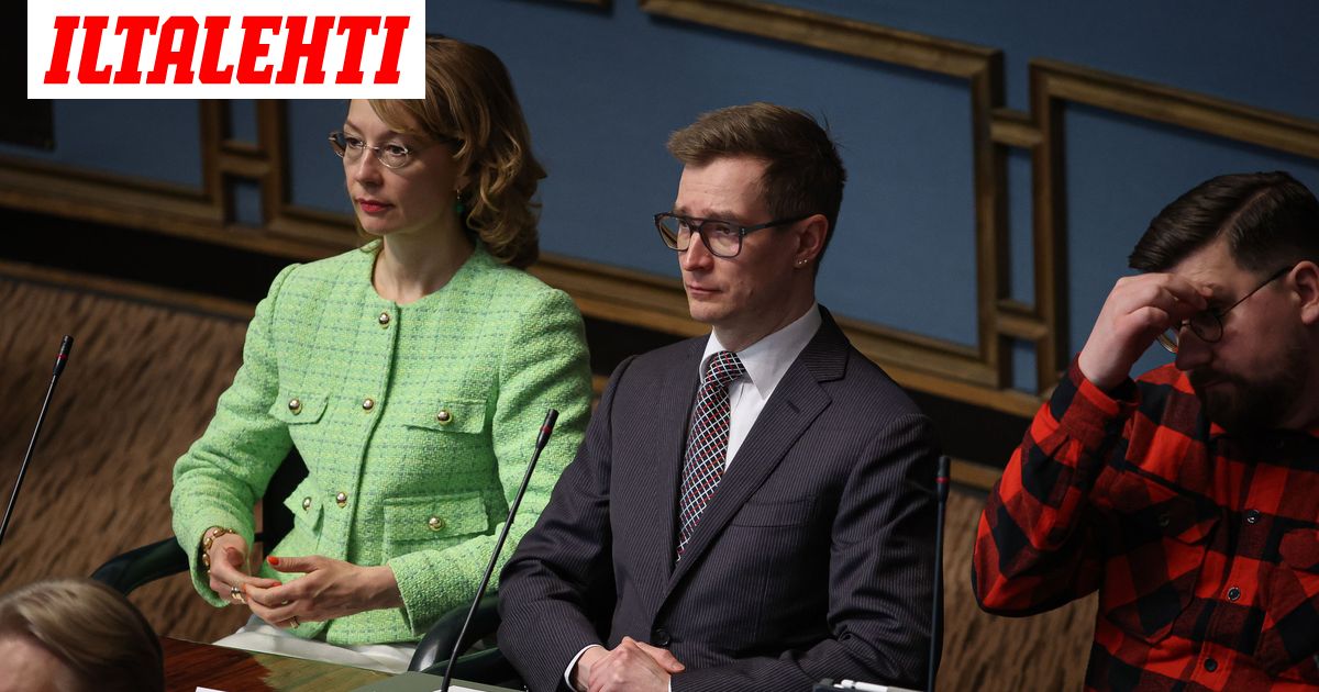 Pitko ja Tynkkynen ulkona vihreiden pj-kilpailusta