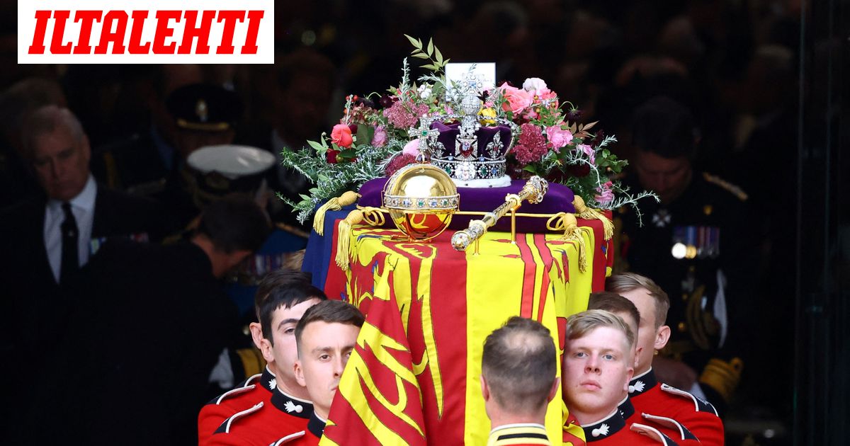 Kuvakooste: kuningatar Elisabetin hautajaiset