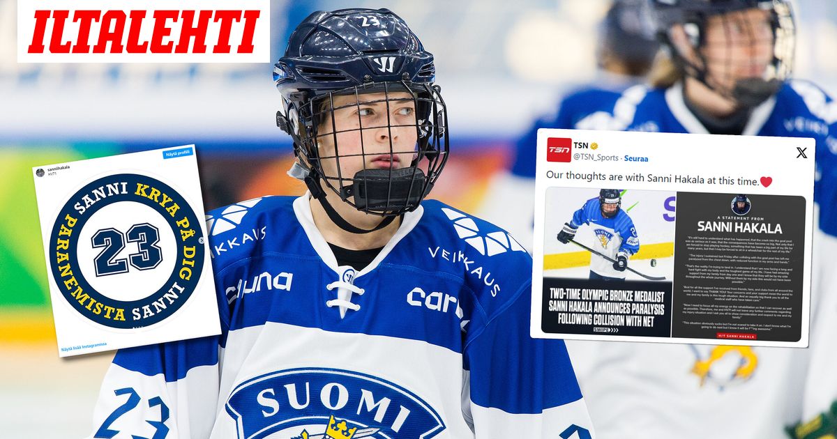 Tässä tilanteessa Sanni Hakala halvaantui – Koskettavia viestejä ympäri ...