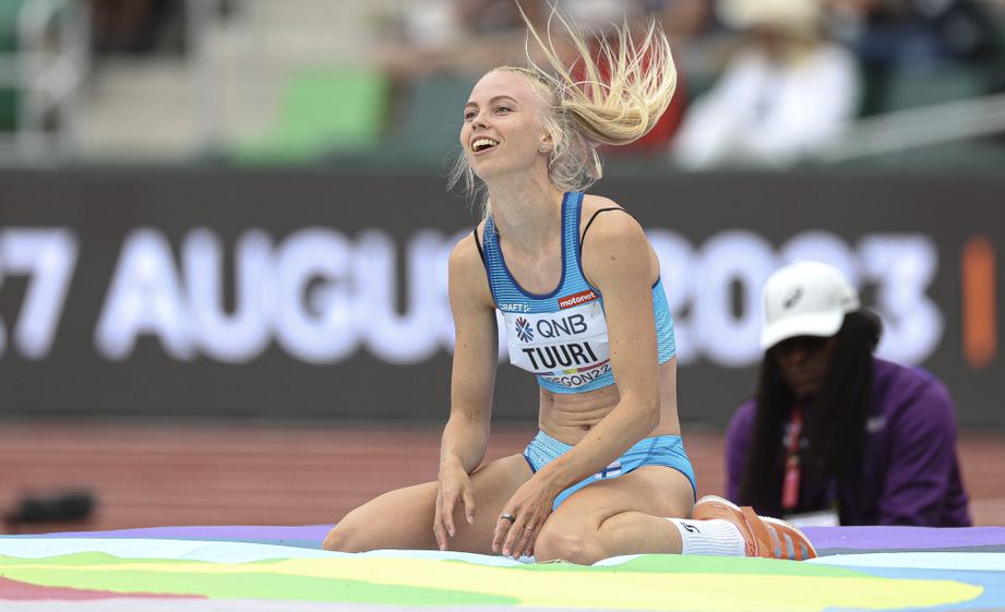 Heta Tuuri ennätystulokseensa Saksan hallikisoissa – pronssisija