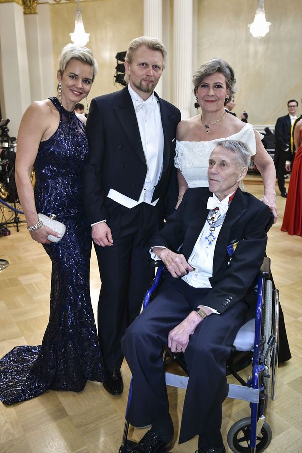 Hilkka Ahde ja Matti Ahde viimeisen kerran viime vuonna Linnassa