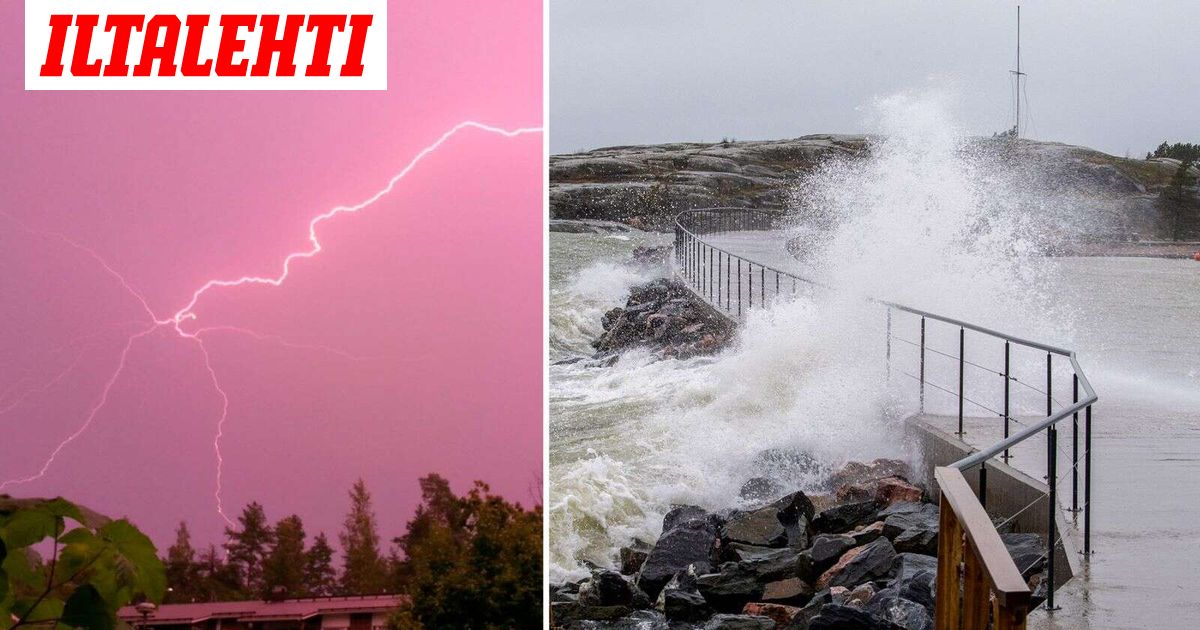 Sylvia-myrsky rauhoittumaan päin: Tuulet laantuvat Manner-Suomessa