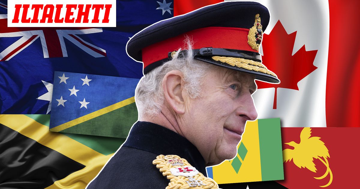 Näiden 15 valtion hallitsija Charles on – Useampi haluaa kuninkaasta eroon