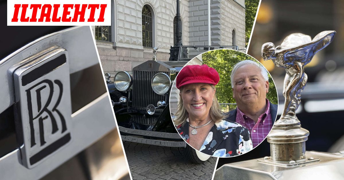 Amerikkalaispariskunta saapui Suomeen mykistävällä autolla