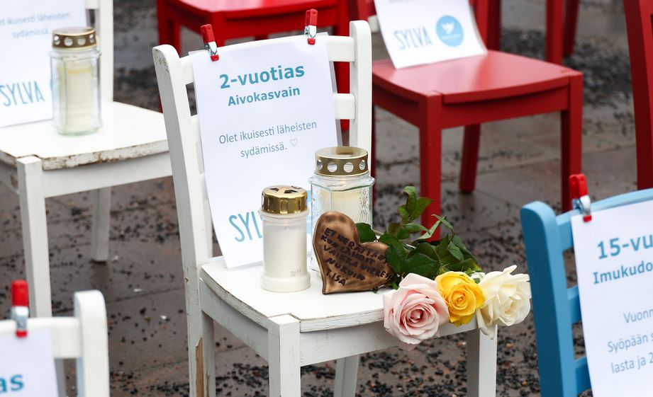 Surullinen näky keskellä Helsinkiä – Näin monta lasta kuoli syöpään ...