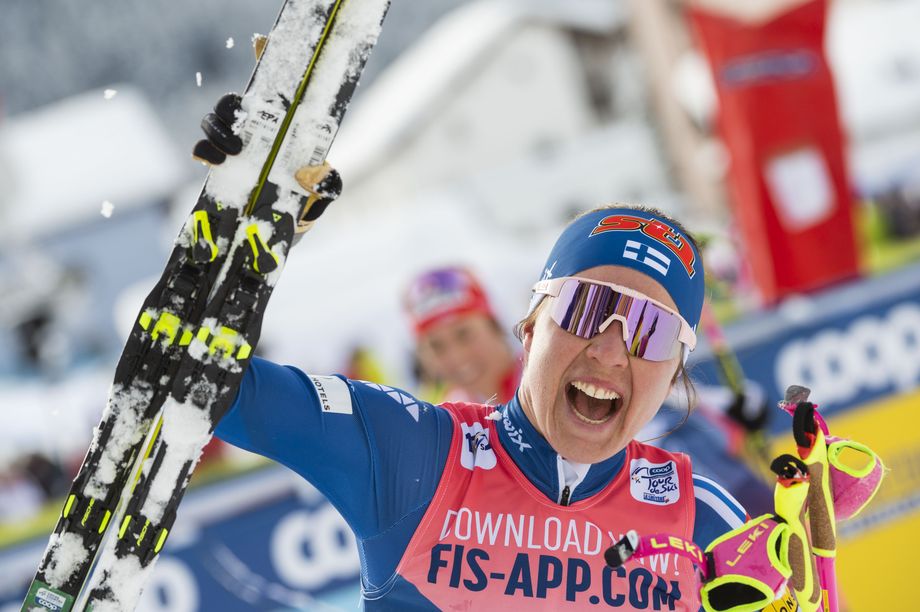 Kerttu Niskanen kiinni jättisummassa