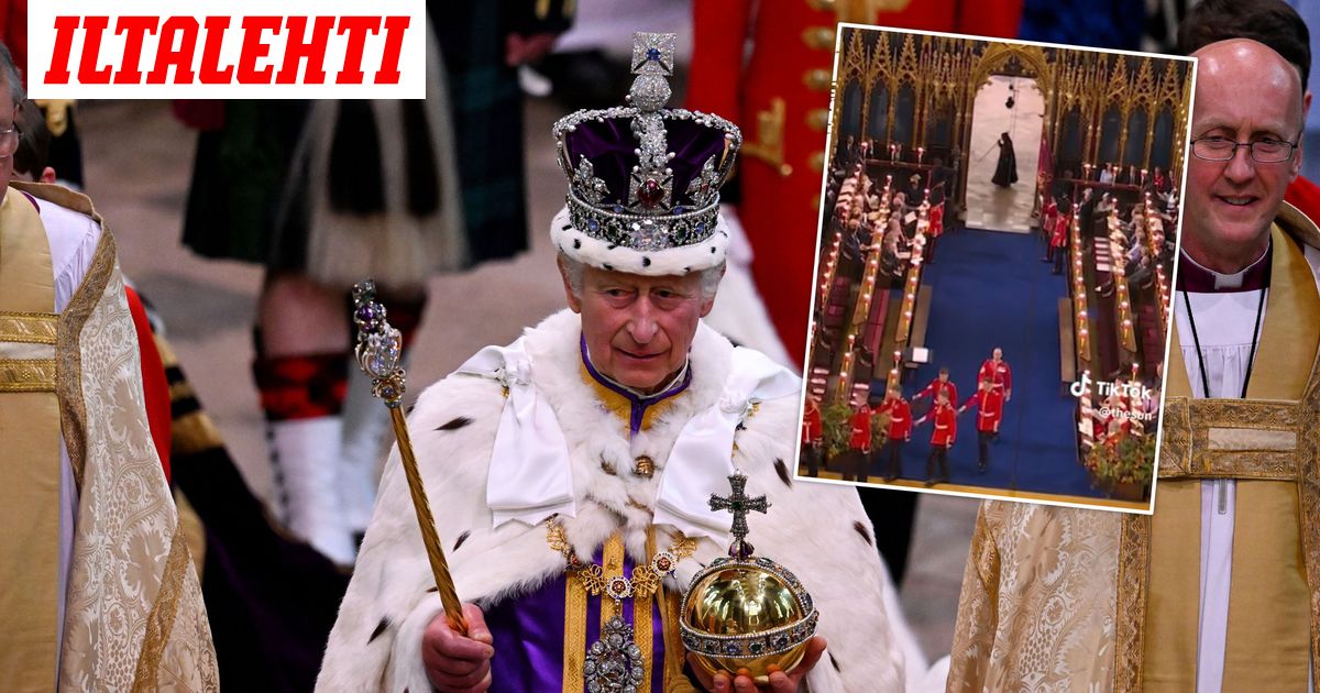 Mystinen ”viikatemies” ilmestyi Charlesin kruunajaisiin – Spekulaatiot ...