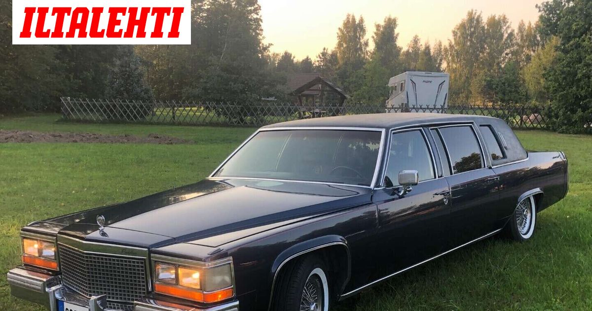 USA:n presidentin vanha auto myynnissä Suomessa
