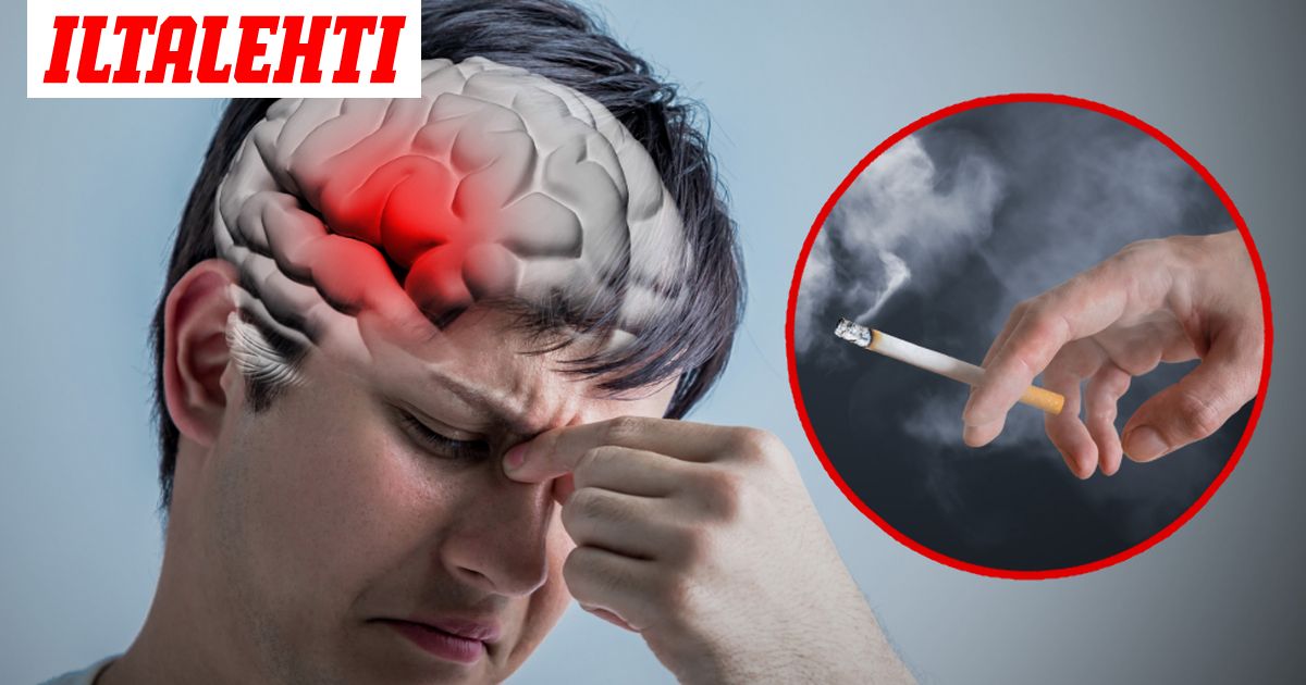 Tupakointi aiheuttaa tappavan aivoverenvuodon