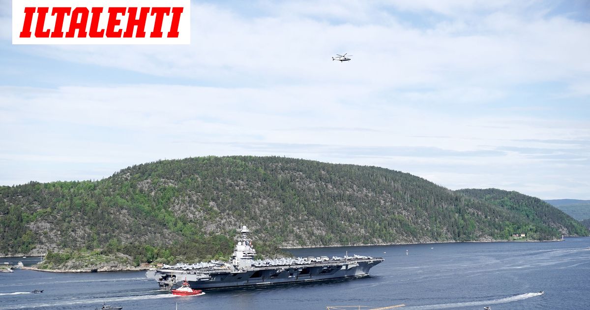 Maailman suurin sotalaiva laski ankkurinsa Oslossa – Venäjä raivostui