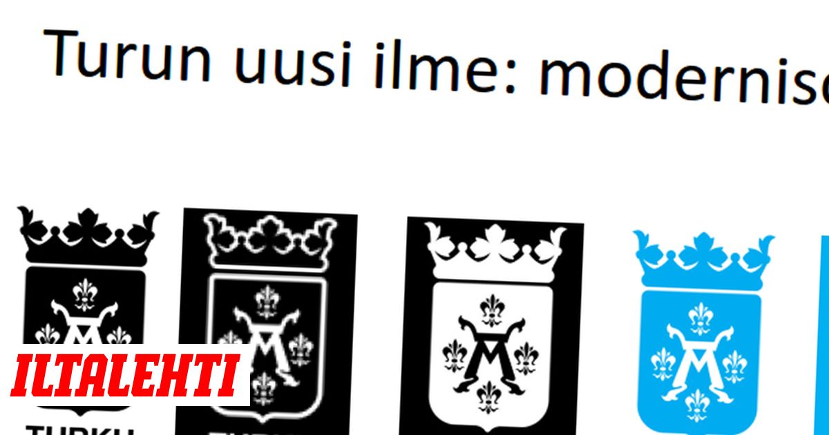 Turku uusi vaakunalogonsa - kaupungin asiantuntija raivostui