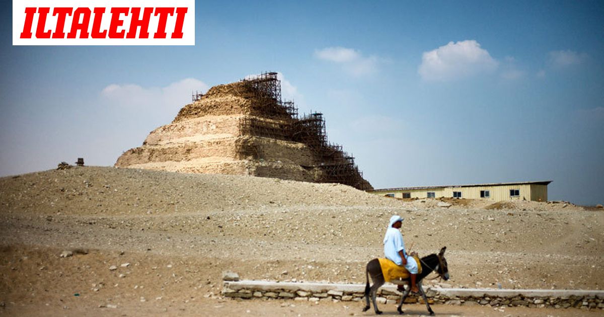 Tärveltiinkö Egyptin vanhin pyramidi? - "näyttää aika erilaiselta"