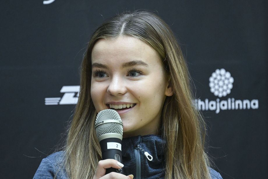 Minja Korhoselta, 16, komea suoritus maailmancupissa