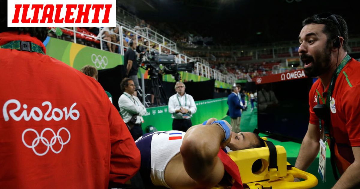 Kuva: Olympialaisissa karmea loukkaantuminen - jalka vääntyi hirveästi
