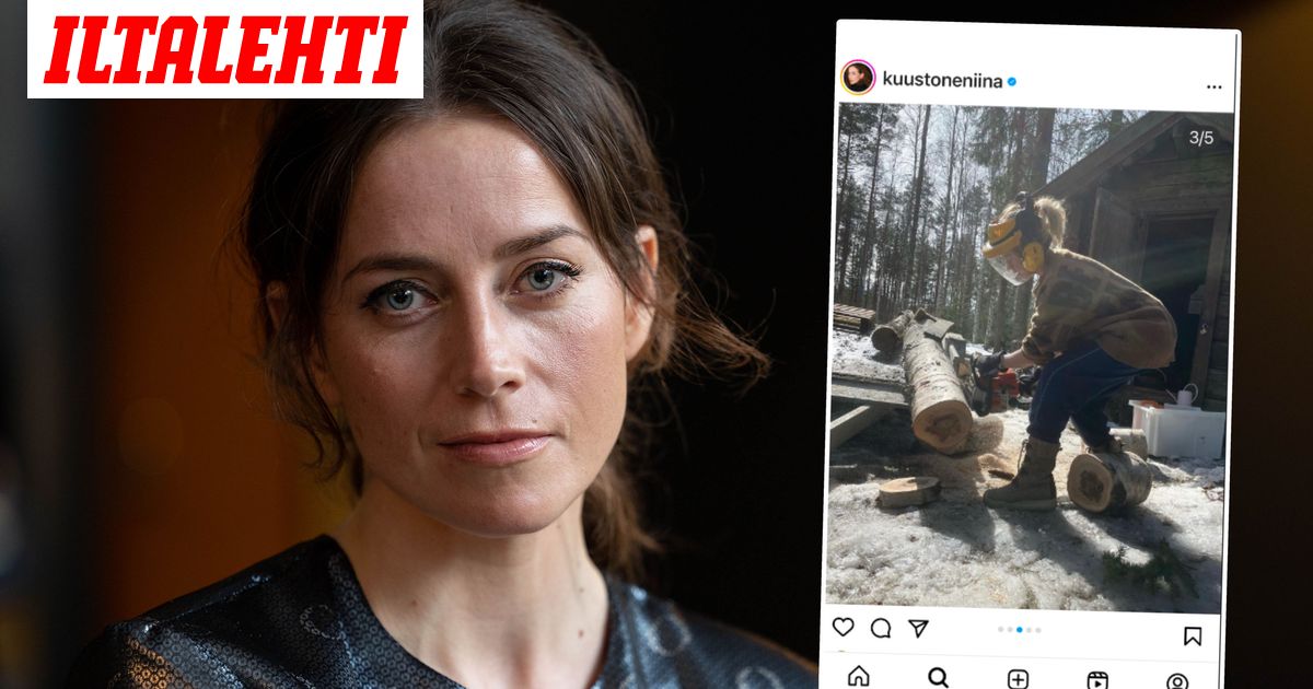 Iina Kuustonen julkaisi videon moottorisahan kanssa – seuraajat ...