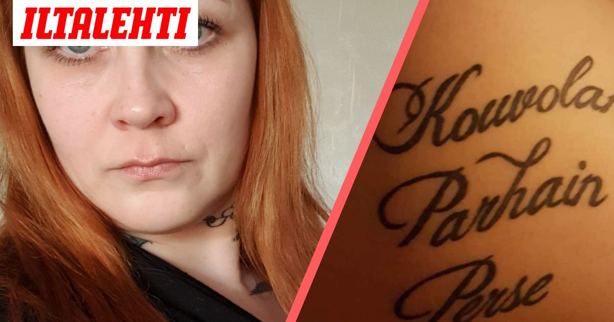 Kannattaako vitsikäs tatuointi? Iiriksen pakarassa on rempseä teksti