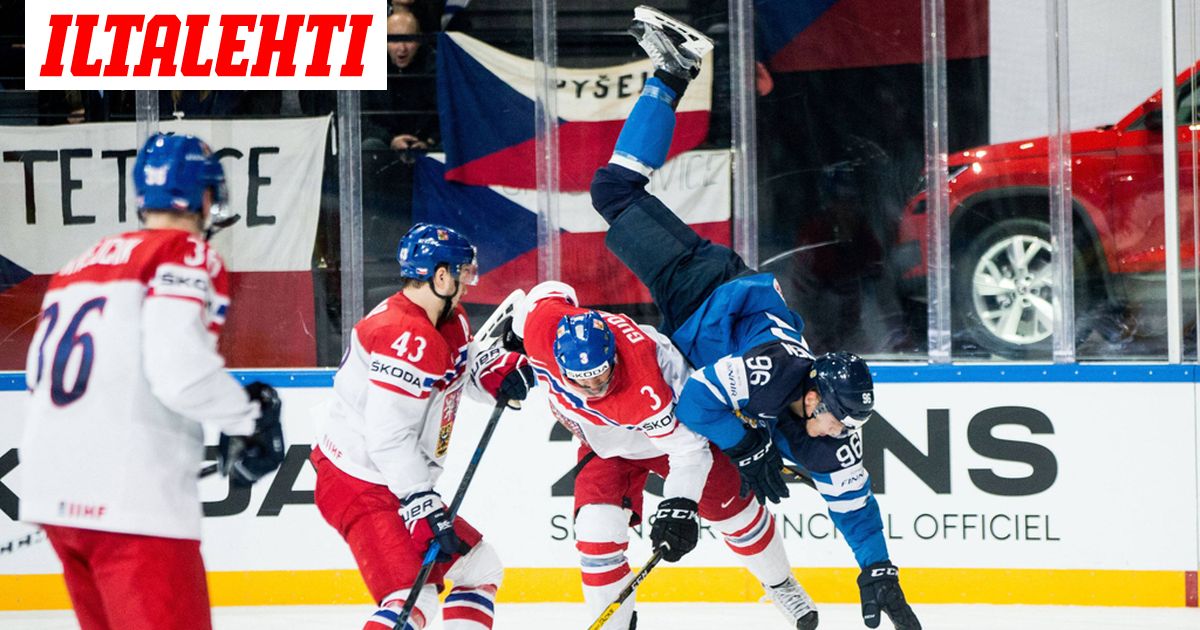 Mikko Rantanen sai kyytiä Radko Gudasilta: "Polvi otti pienen tällin"