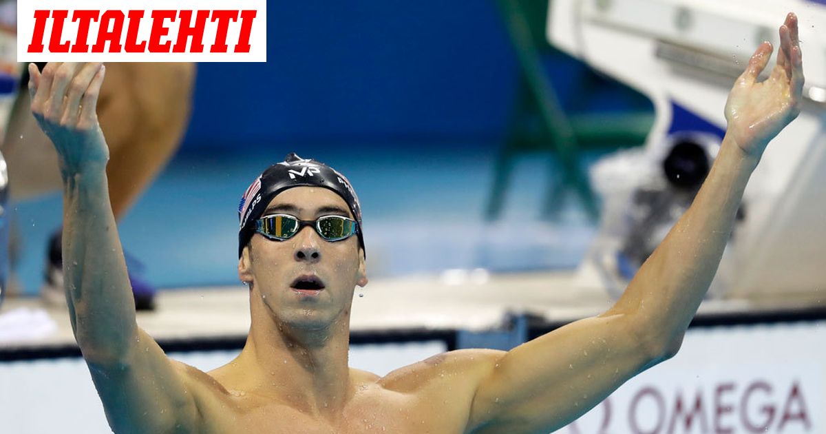 Michael Phelps voitti 20:nnen olympiakultansa!