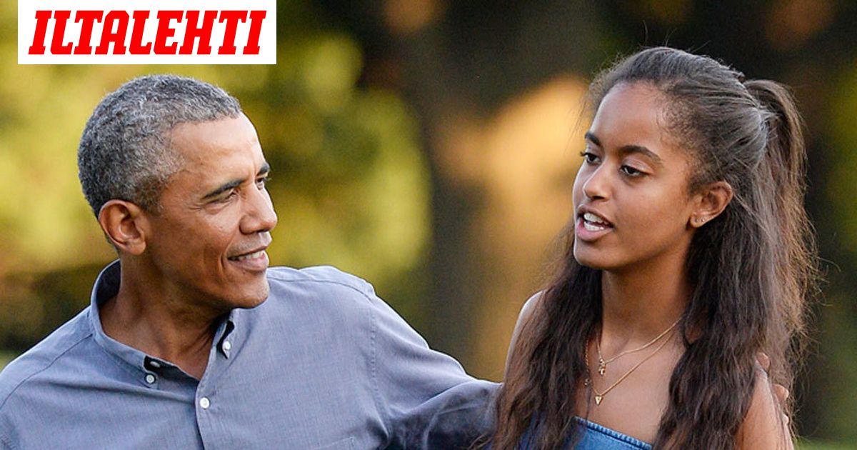 Obama neuvoo opiskelemaan lähtevää tytärtään