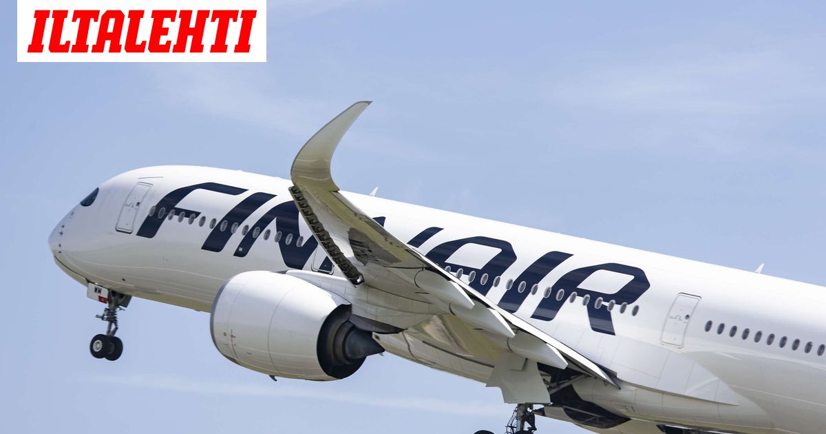 Finnairin kone vuorokauden myöhässä